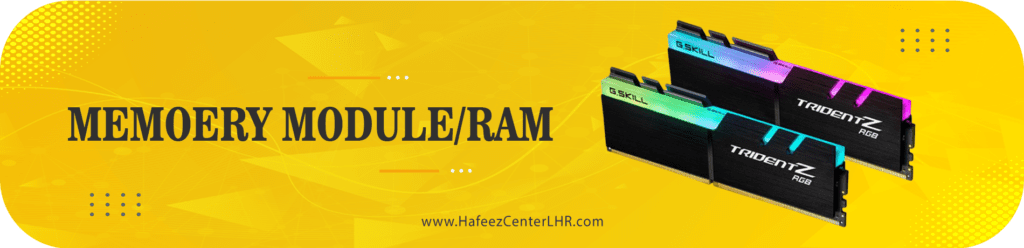 Best Memory Modules Ram | Hafeez Center Lahore